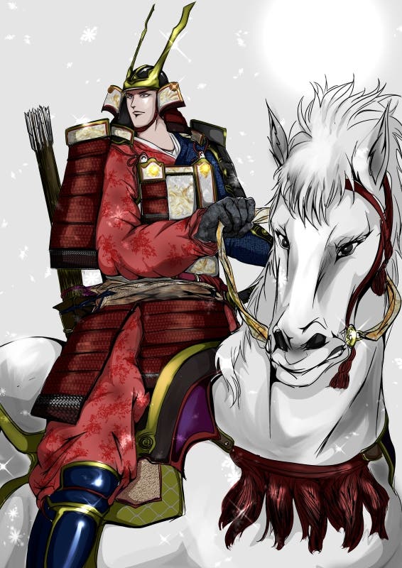 【イラスト】Northern Gale〜北畠顕家｜ばんばんハム男 - 小説投稿エブリスタ